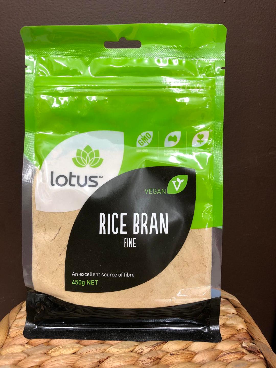 Lotus Rice Bran Fine – Bulk Barn